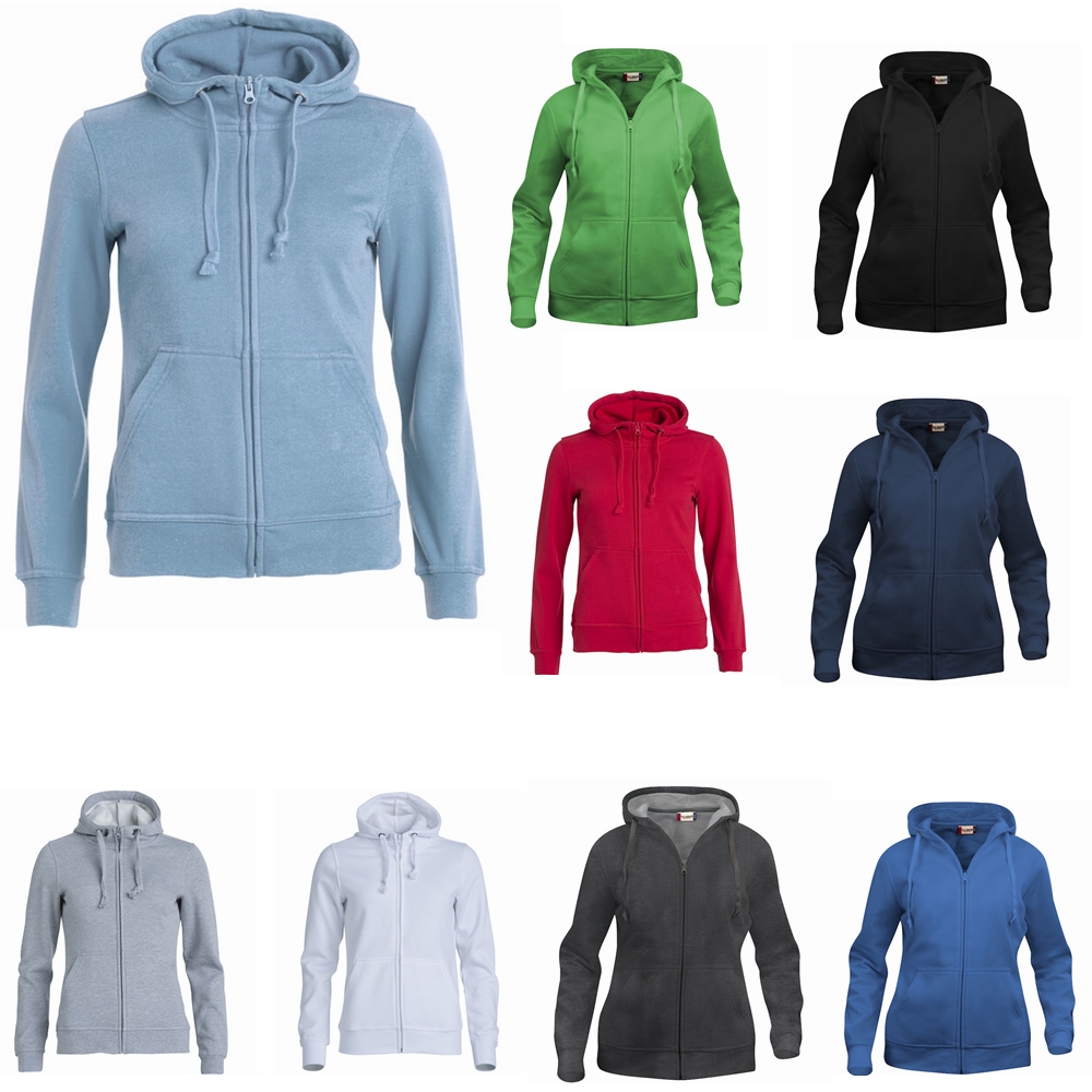 Basic Hoody Full Zip Ladies – Vestmanna